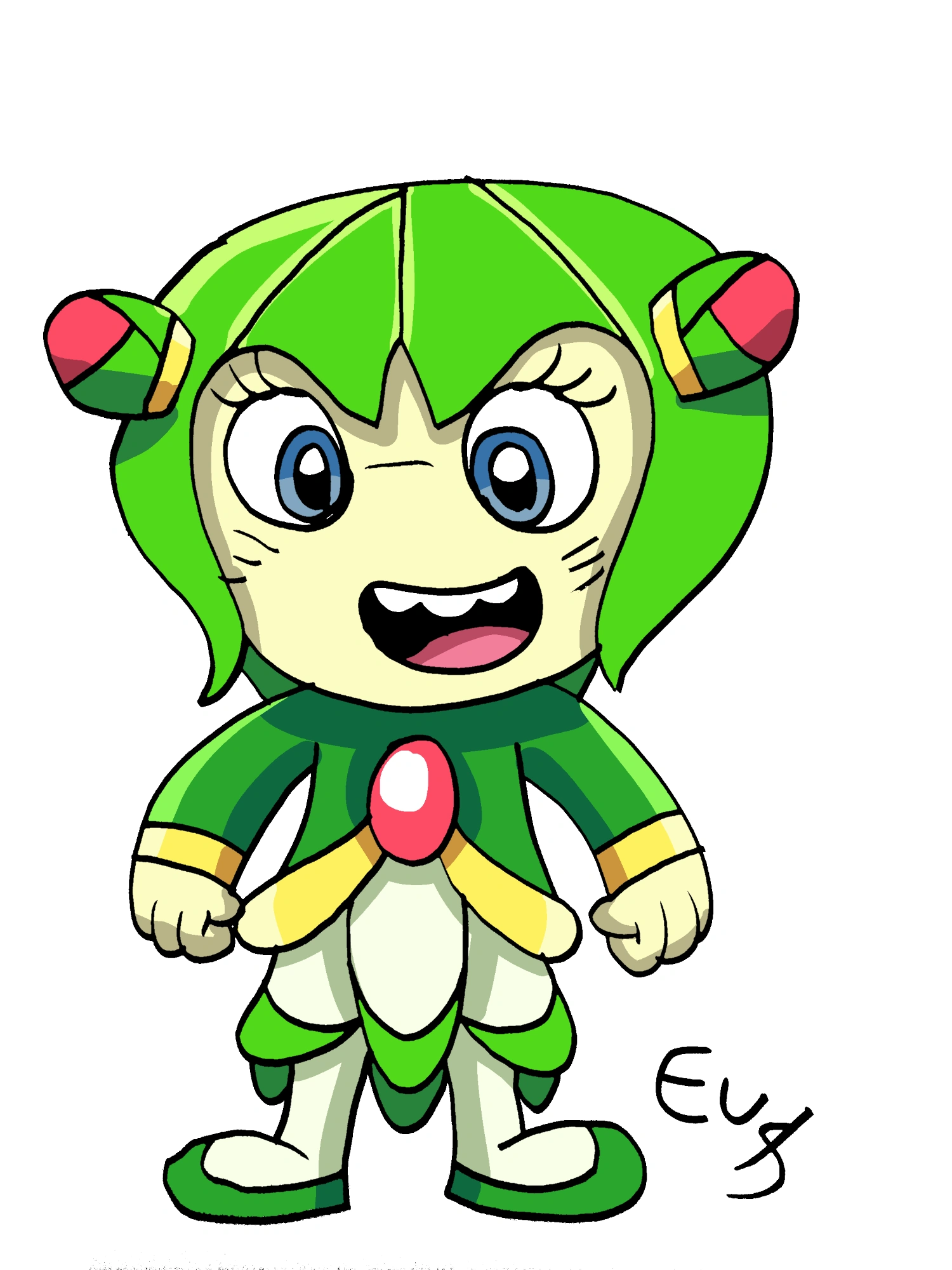 Our drawing of Cosmo the Seedrian | Fandom