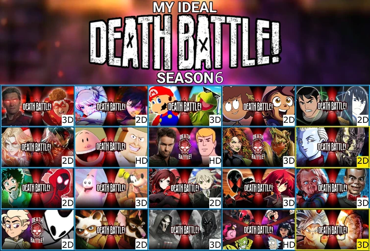 Fan Made Death Battle Season 6 | Fandom