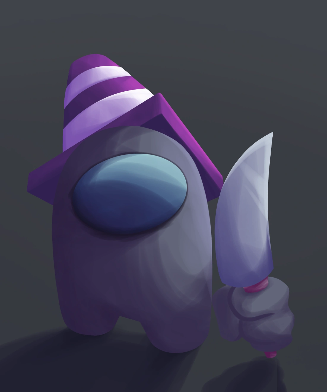 grey crewmate from vs. impotor | Fandom