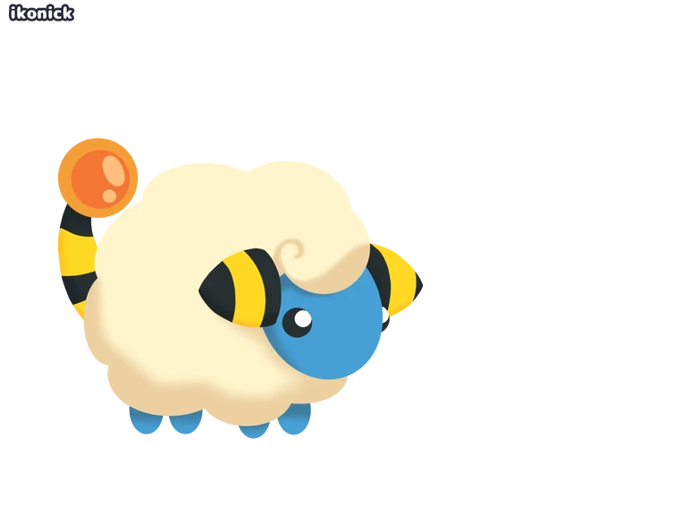 Mareep [art] | Fandom