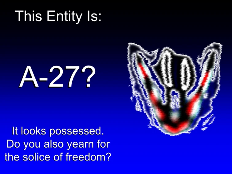 okay give me a random entity and its overview and i'll force G-177 to ...