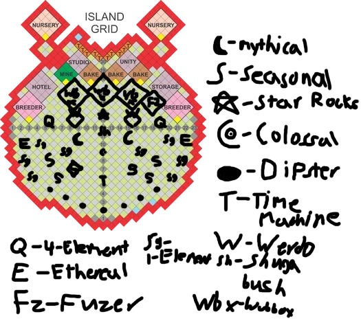 yall should use my template for island grid planning to make it look ...
