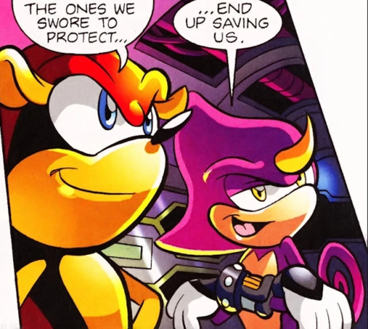 Mighty and Espio are good “friends” | Fandom