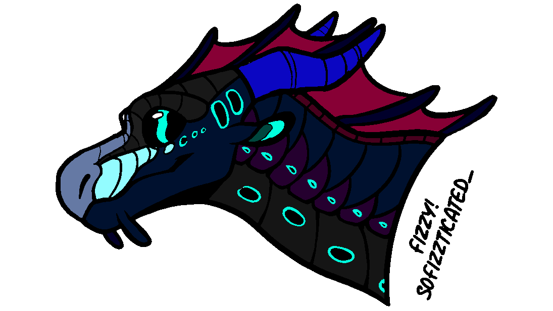 Spellbound the animus SeaWing-NightWing hybrid | Fandom