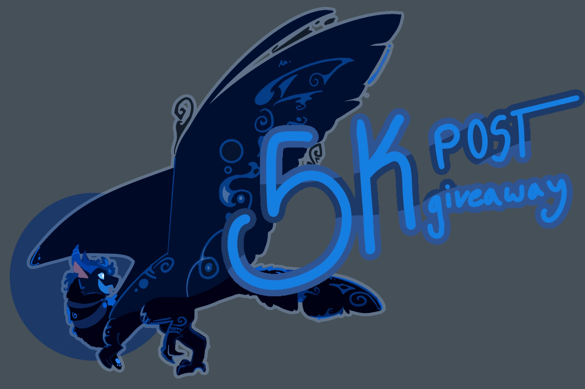 5k posts art + smol giveaway!! :D | Fandom