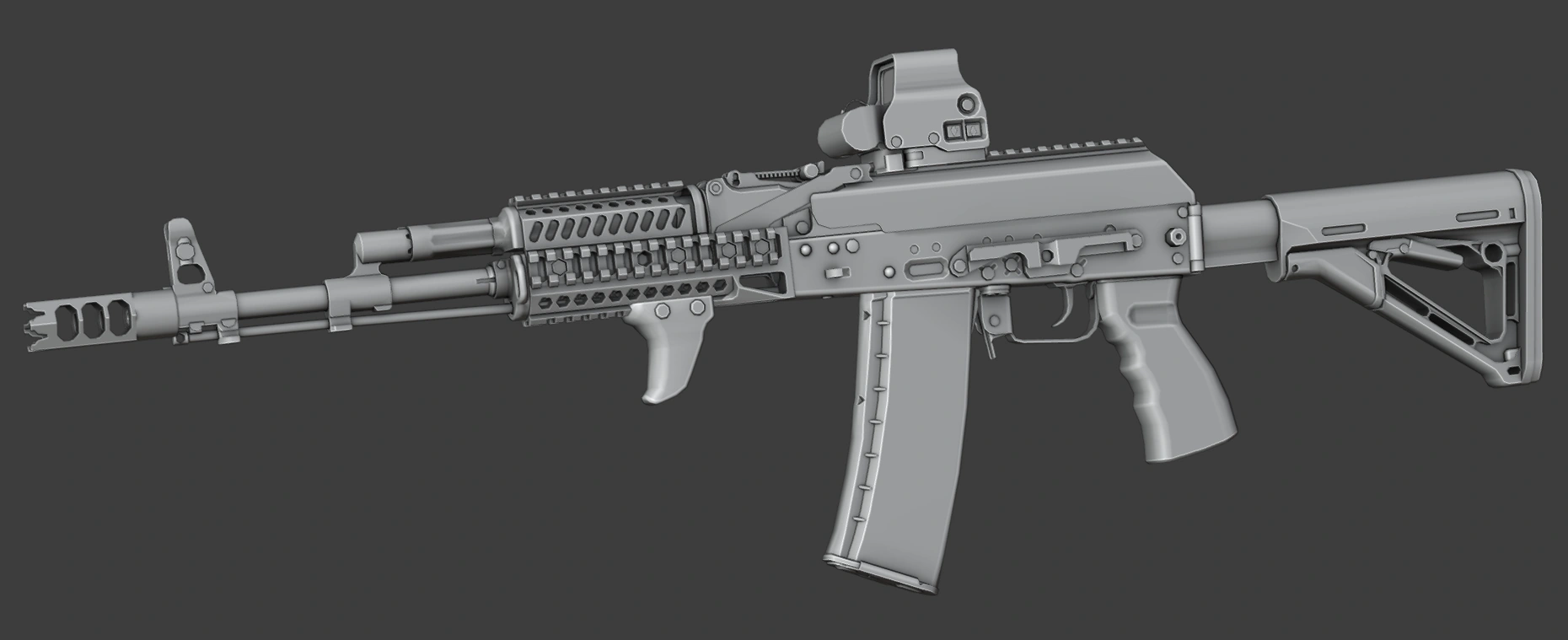 AK-101 with the upcoming RK-3 pistol grip | Fandom