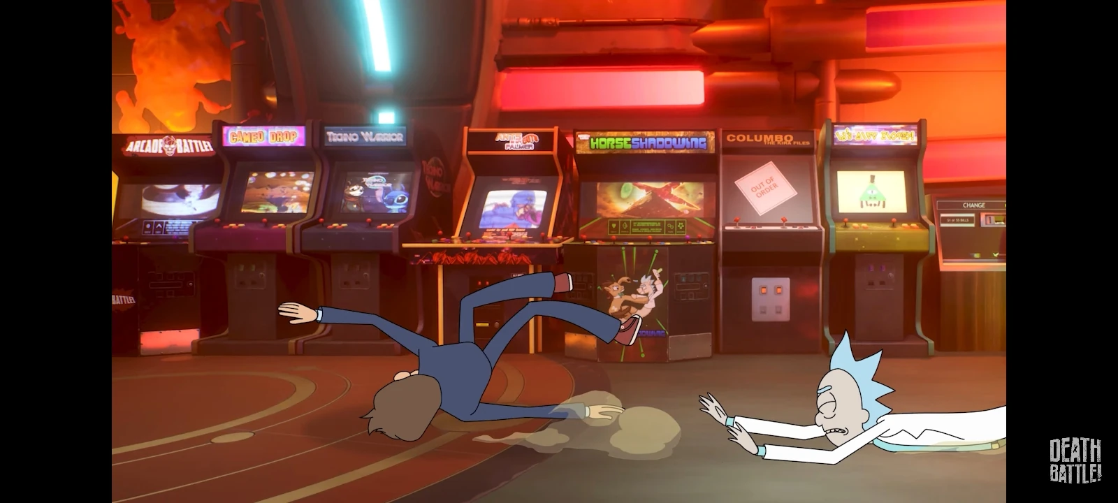 Can you spot the cameos throughout the fight between Rick and the ...