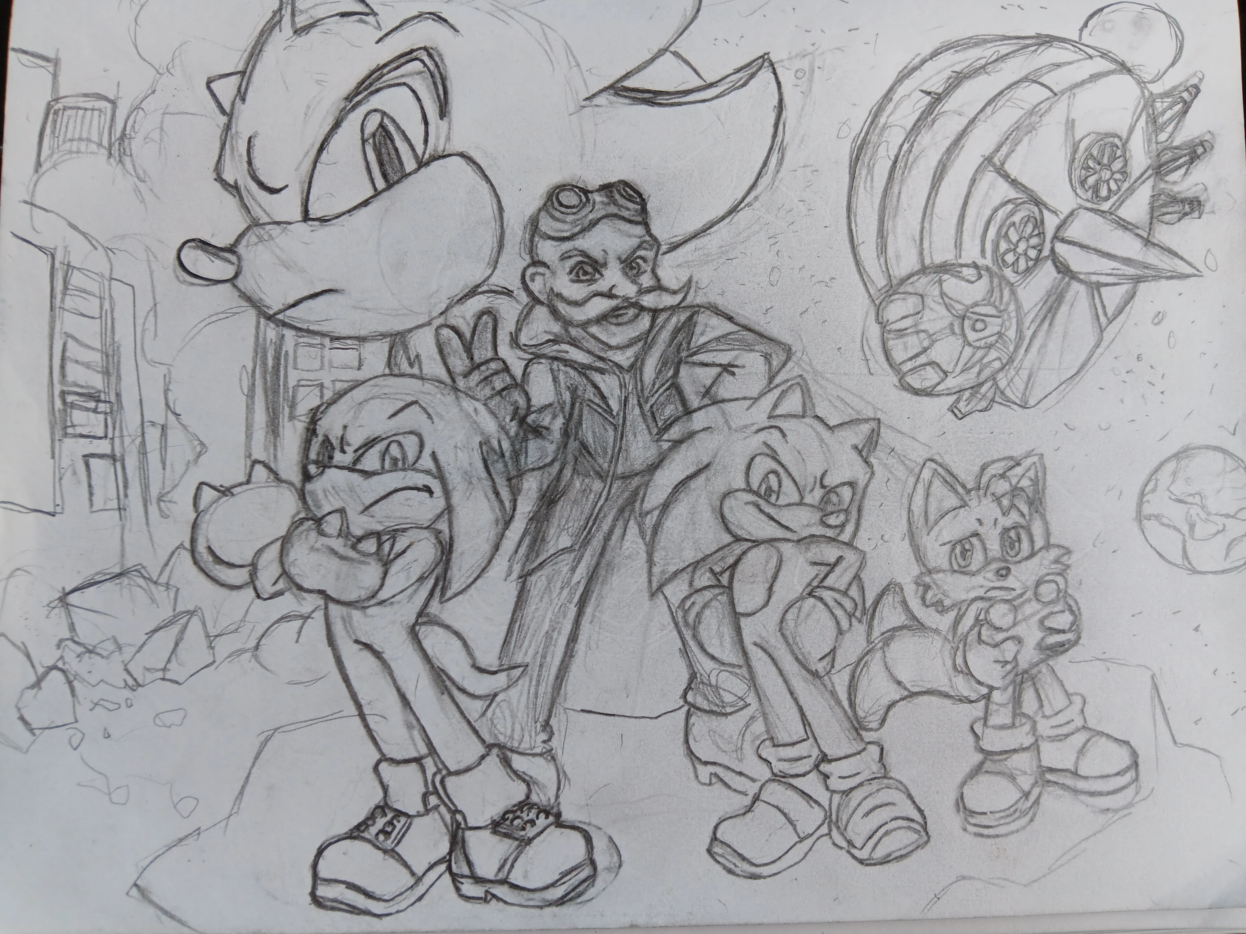 Fanmade Sonic 3 promo art | Fandom