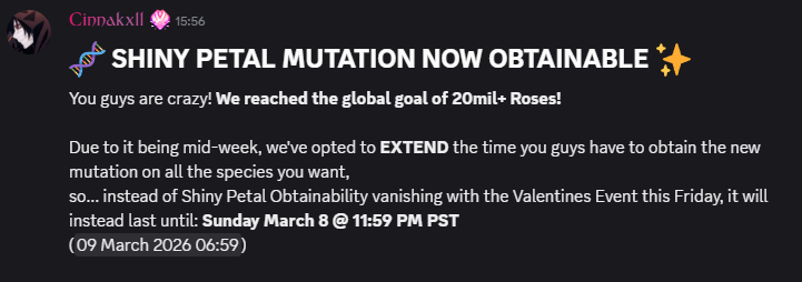 Shiny Petal Mutation Is Now Available! | Fandom