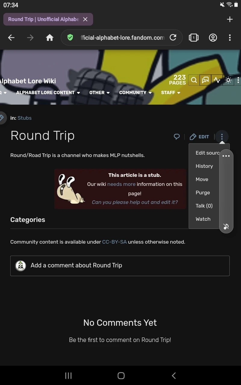 An wild Off-Topic page appeared! | Fandom