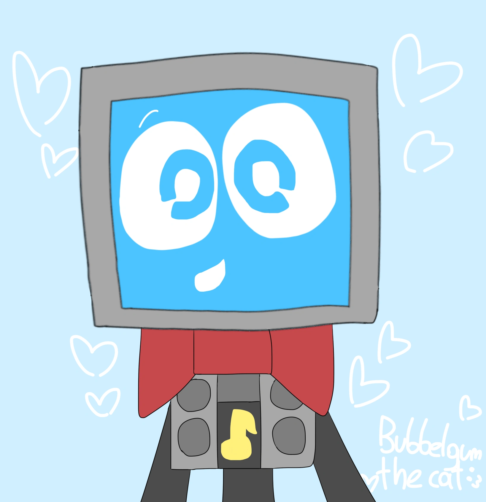 Bald fandroid i drew >:3 | Fandom