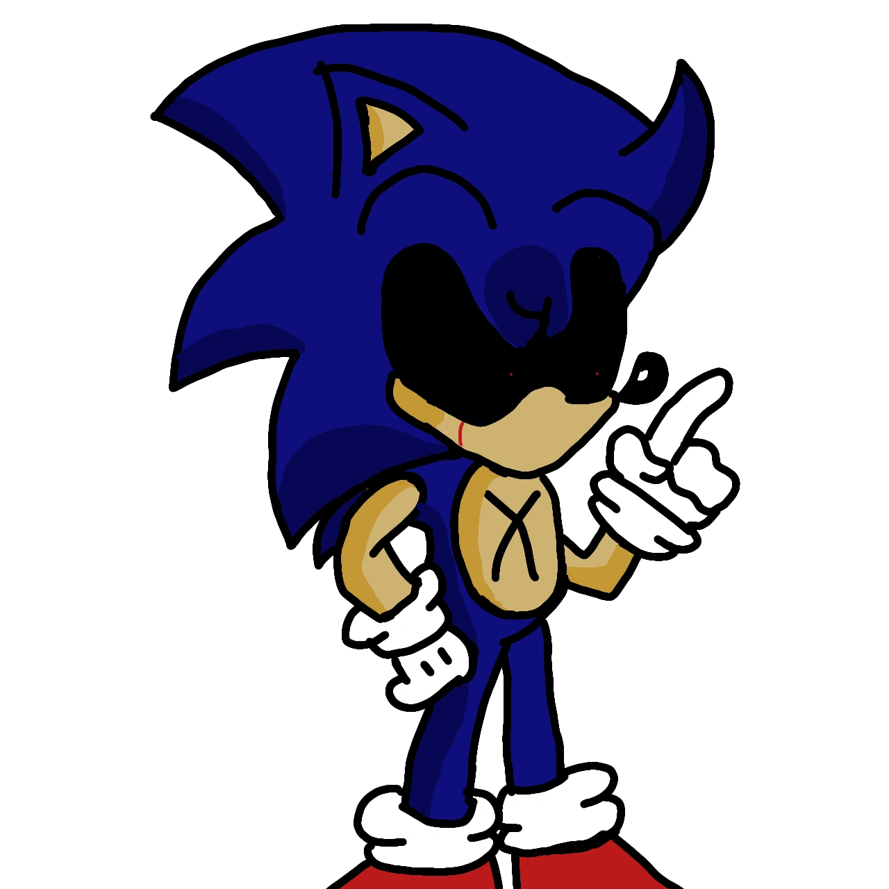 Random exe art not pixel btw happy New year guys | Fandom