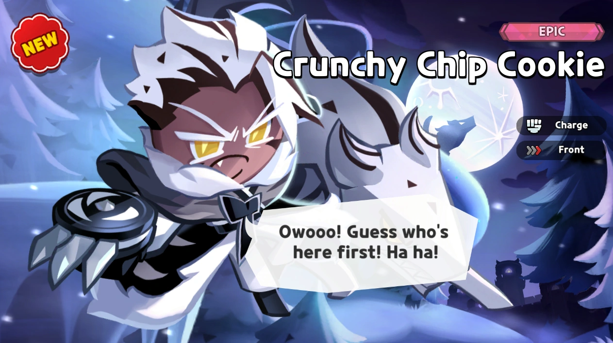Welcoming Crunchy Chip Cookie to my kingdom! Wildberry Cookie will be ...
