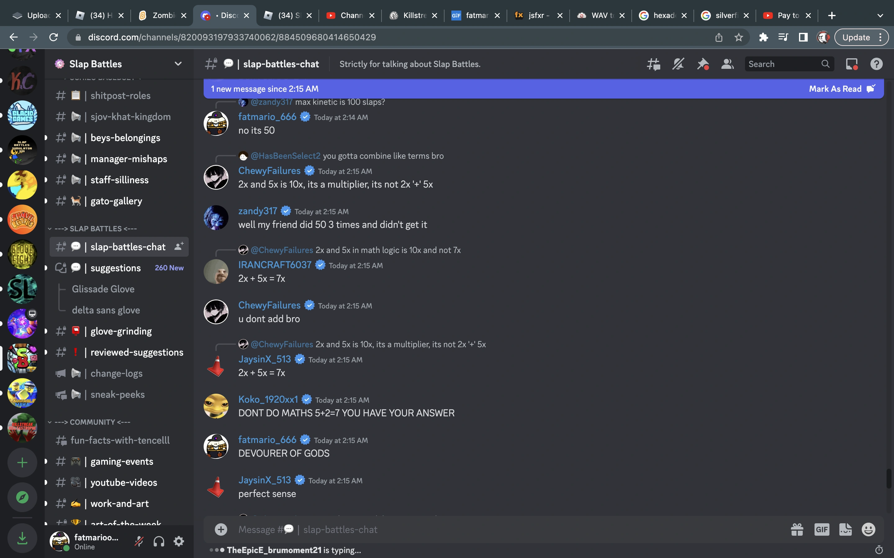 Slap battles discord is bad | Fandom