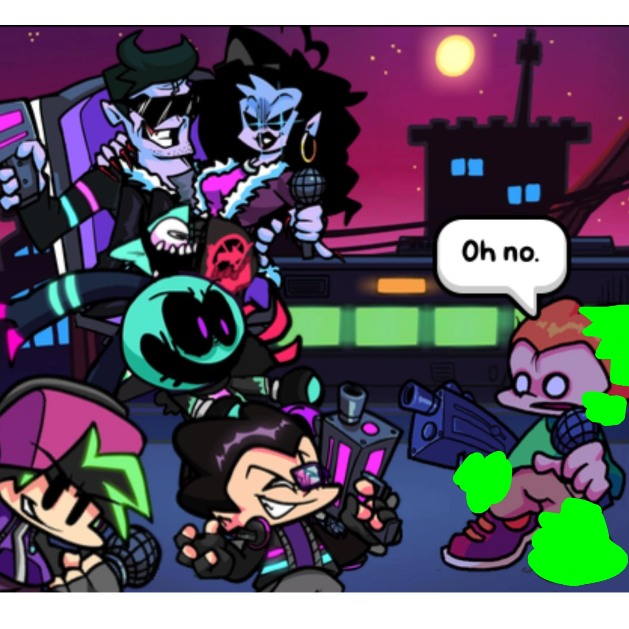 Green Lookie sad origin story | Fandom