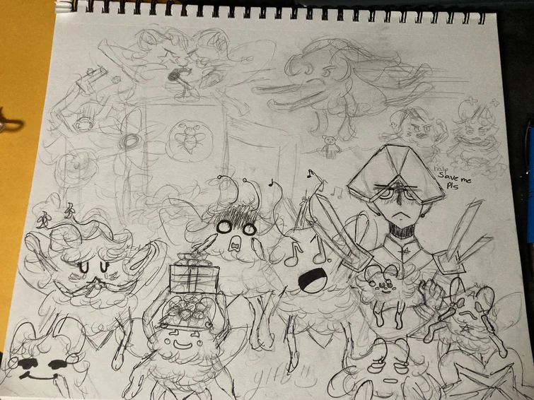 The most chaotic drawing I’ve ever done (1/2) | Fandom