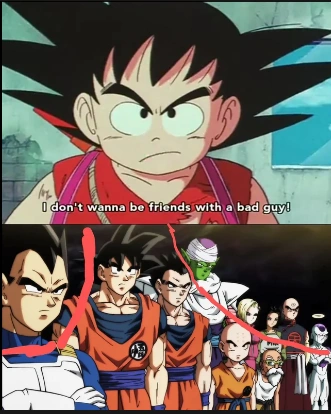 Goku the hypocrite? | Fandom