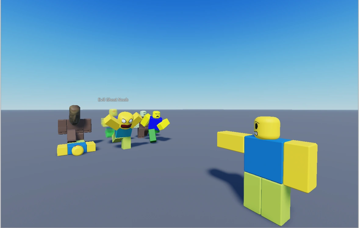 a scared pointing Noob | Fandom