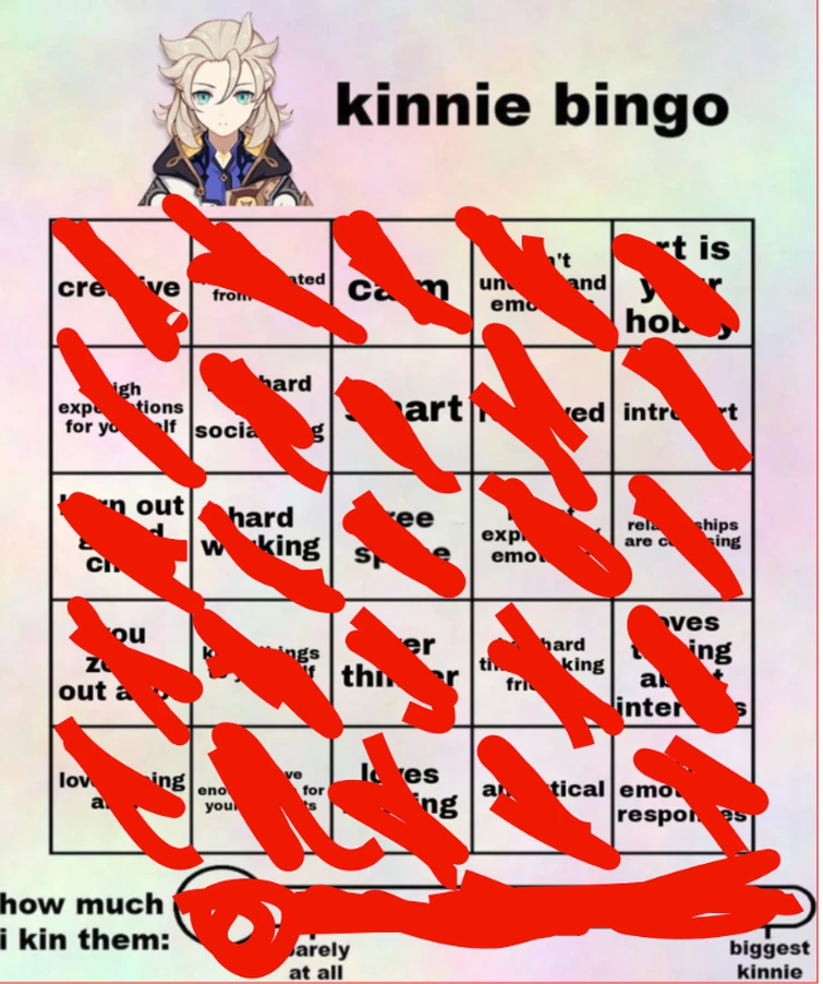 kinnie bingo | Fandom