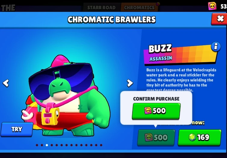 I bought Buzz before he goes expensive (1900 credits) | Fandom