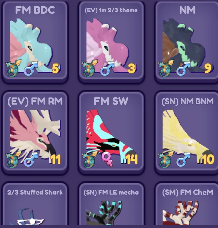 Trading stuff (LF defaults, BFT dragons, themed seasons) | Fandom