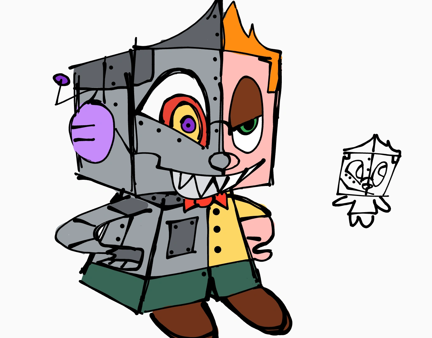 Melvinborg as a Gregory Horror Show Character idk | Fandom