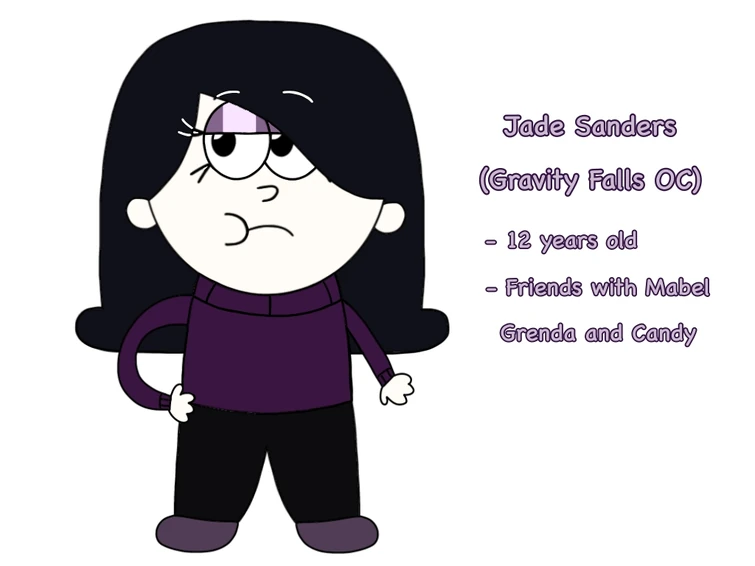 Jade Sanders (My Gravity Falls OC) | Fandom
