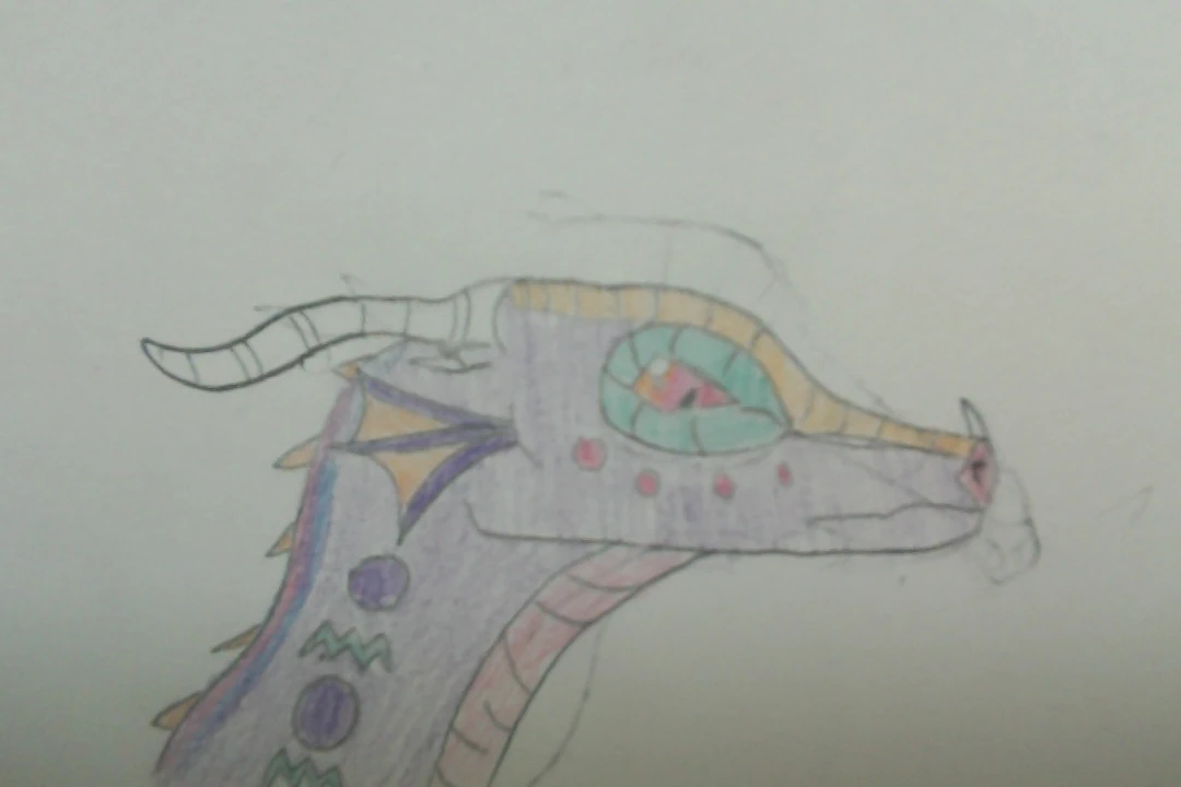 I made a mad RainWing in graphic novel style! | Fandom