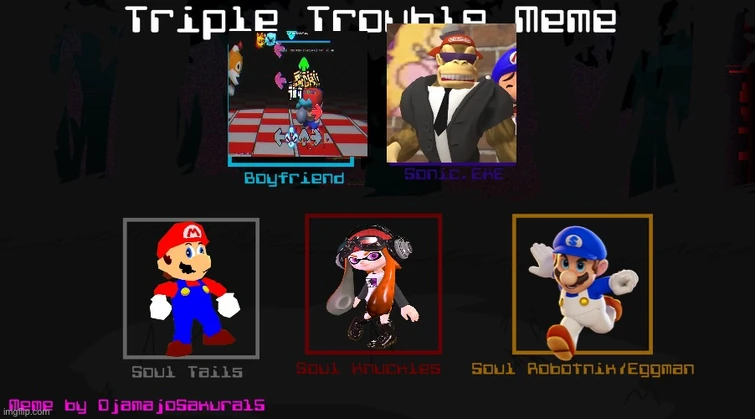 Fnf triple trouble concept how is it | Fandom