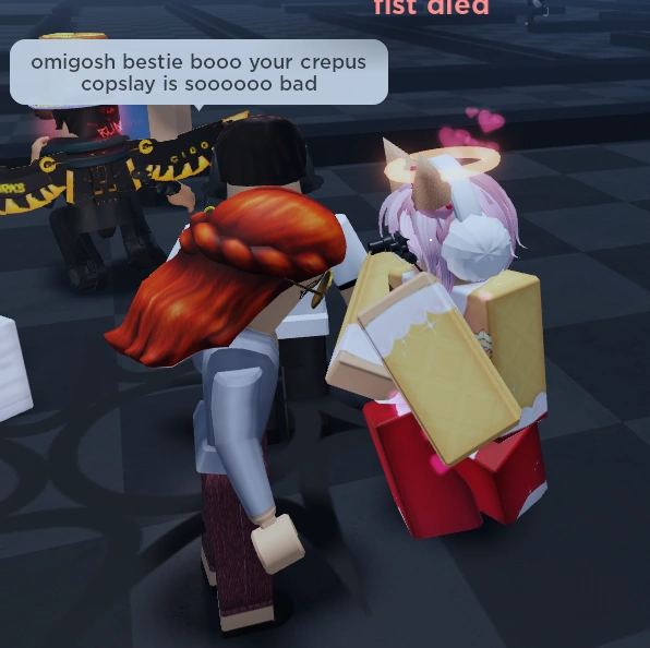 bestie boo just saying 1 word to my crepus cosplay | Fandom