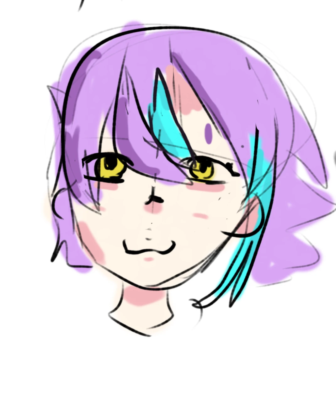 I drew my friend rui | Fandom