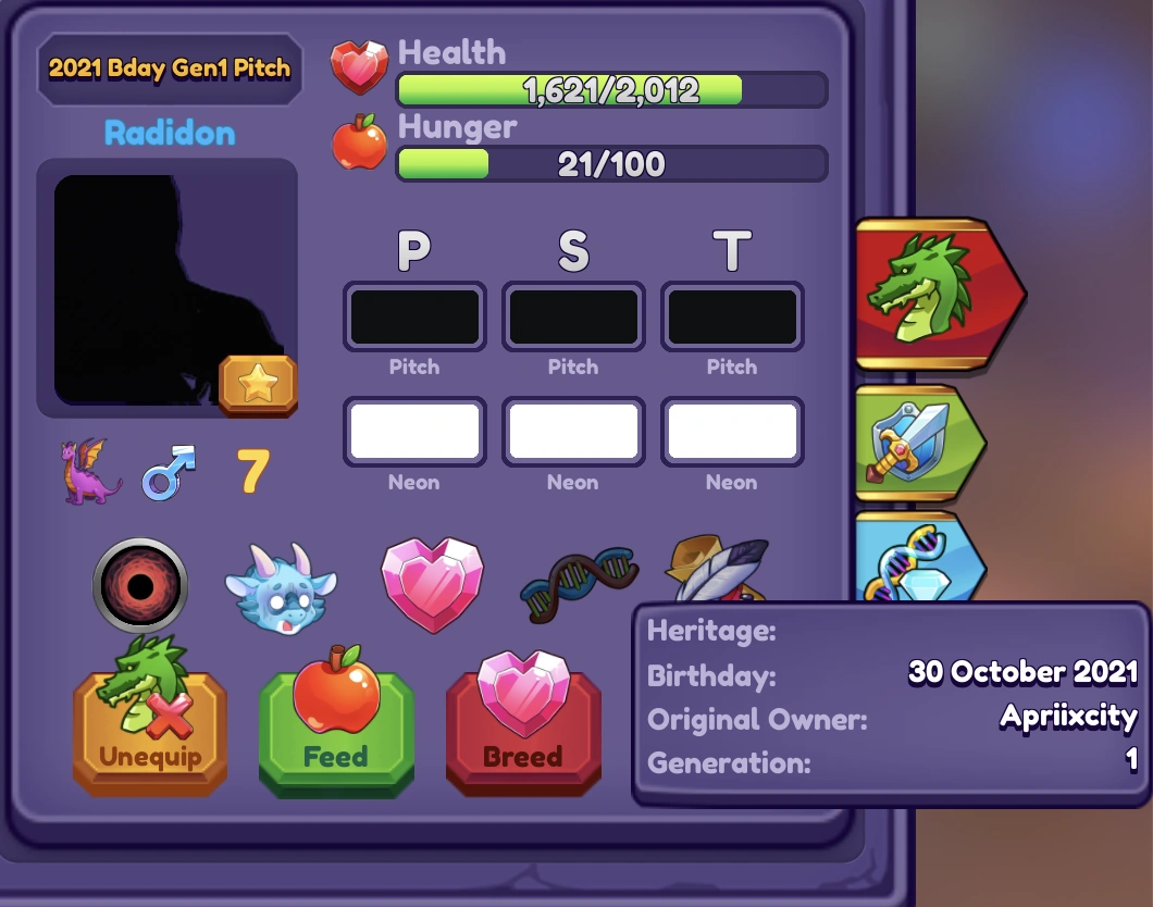 Bought a October 30 2021 hatch date gen1 pure pitch radidon for 15k ...