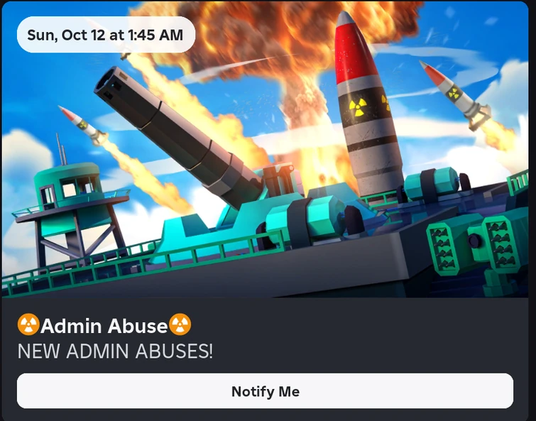 Ah yes, an admin abuse event | Fandom