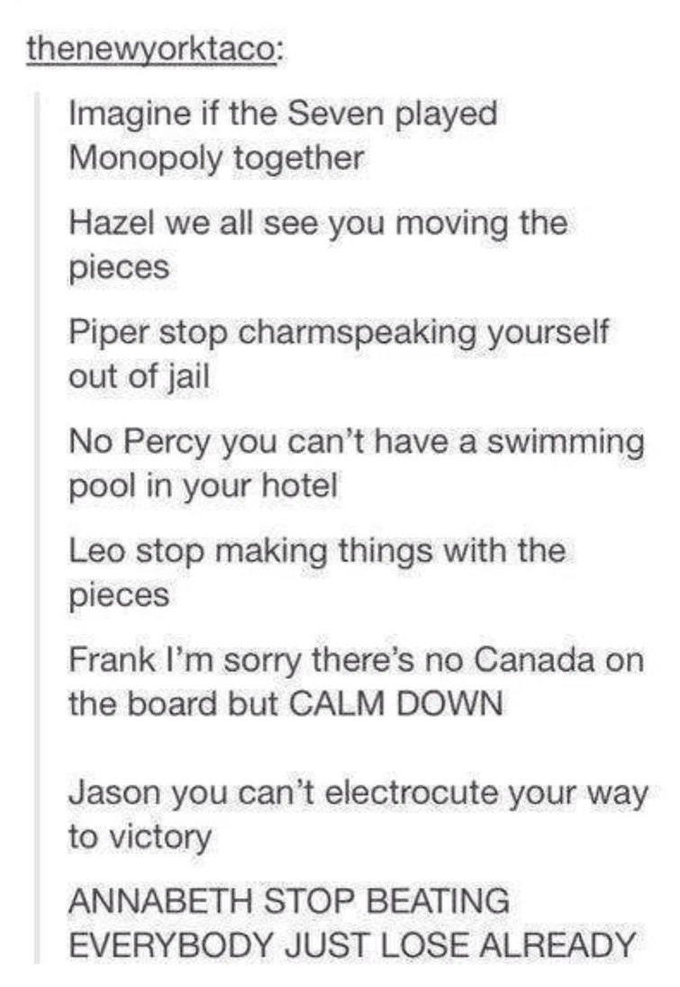 Comment ur fave PJO / HOO meme plz | Fandom