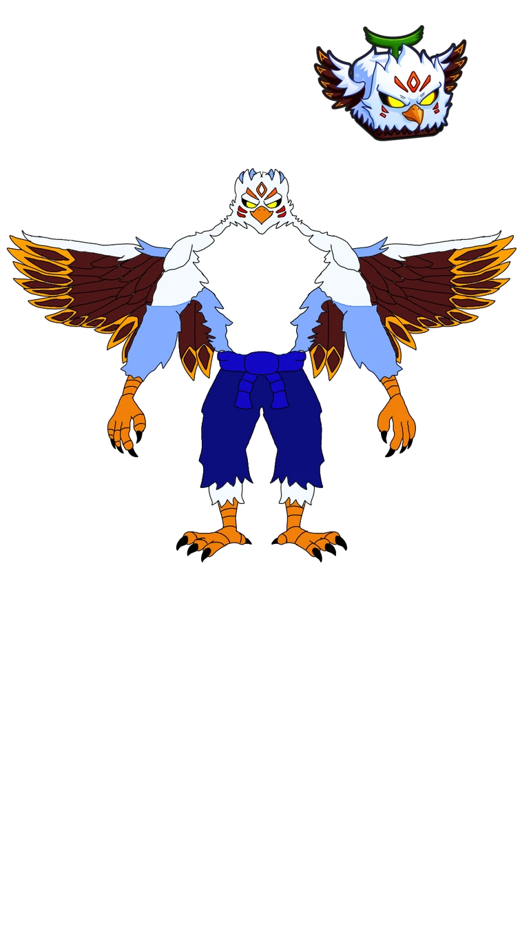I made a "kinda" eagle full transformation | Fandom