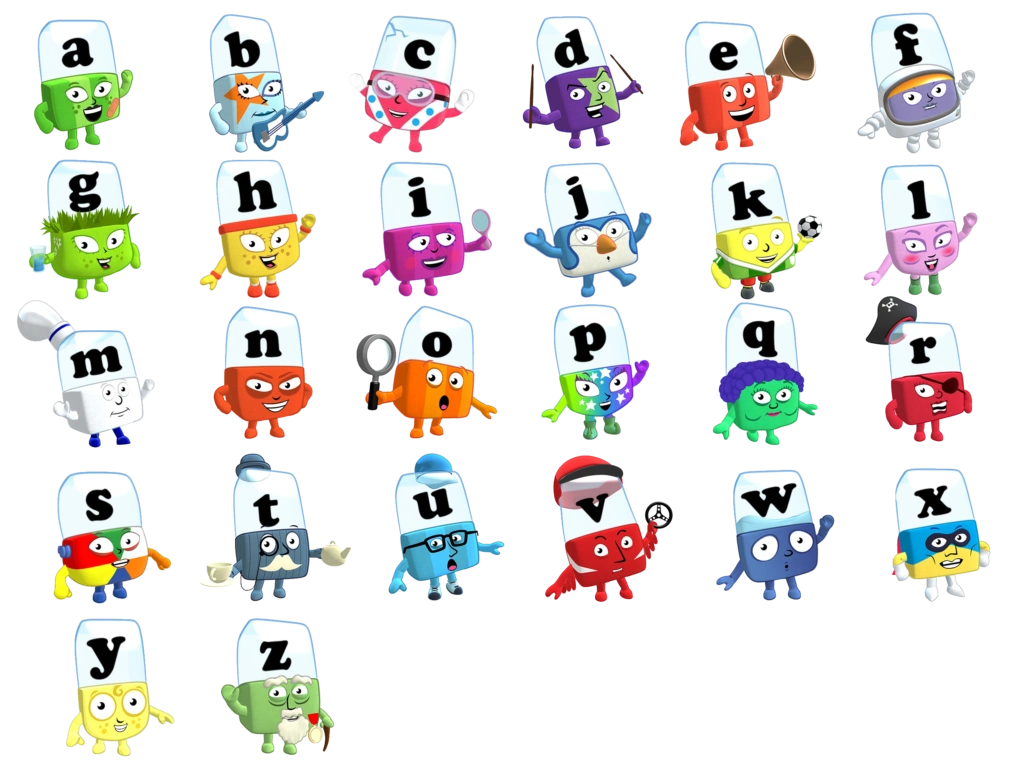 Alphablocks in Cooper Black Small | Fandom