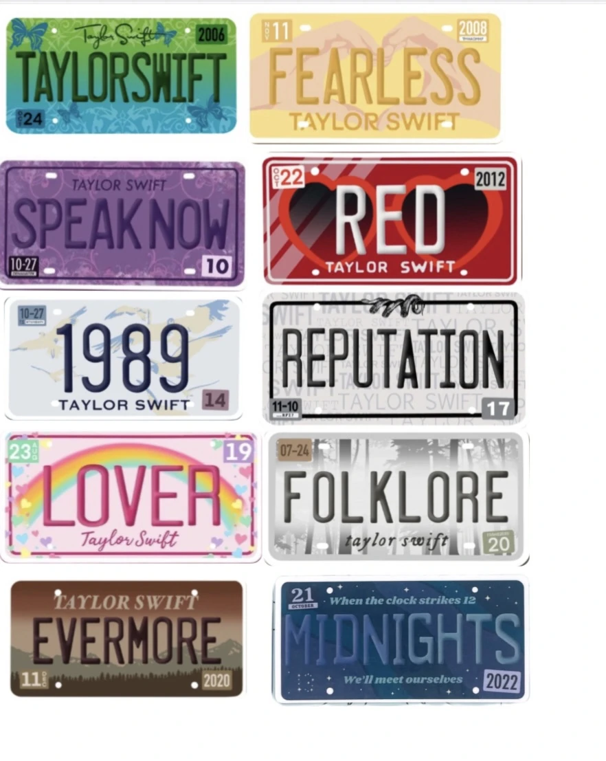 Taylor Swift license plates | Fandom