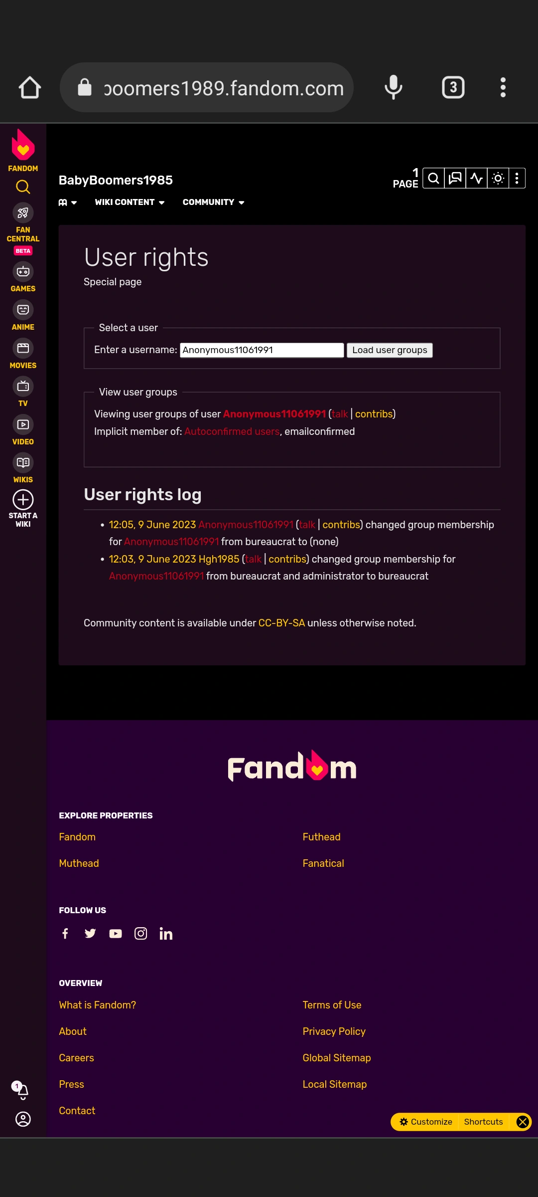 Accidently removed myself as administrator | Fandom