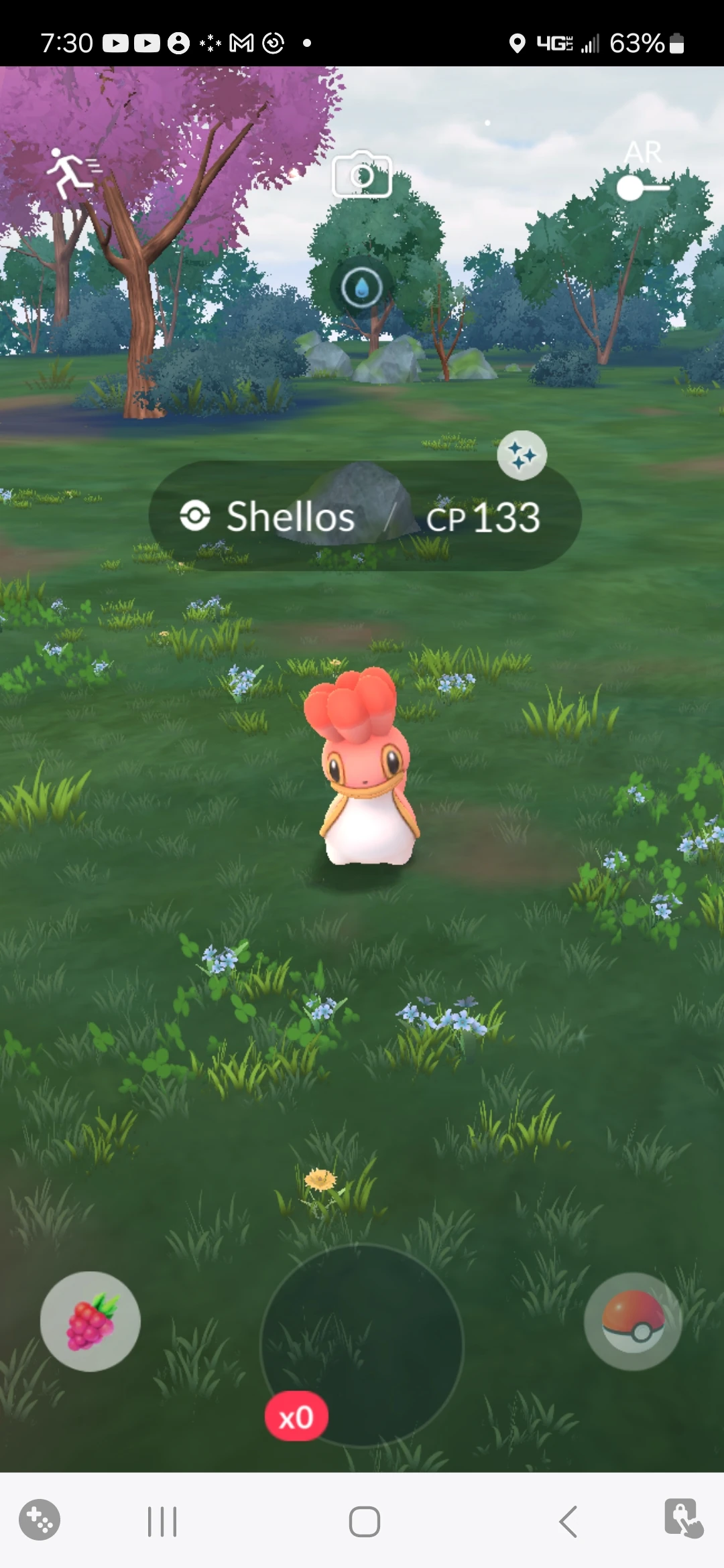 I actually got a Shiny boosted Shellos in the wild! | Fandom