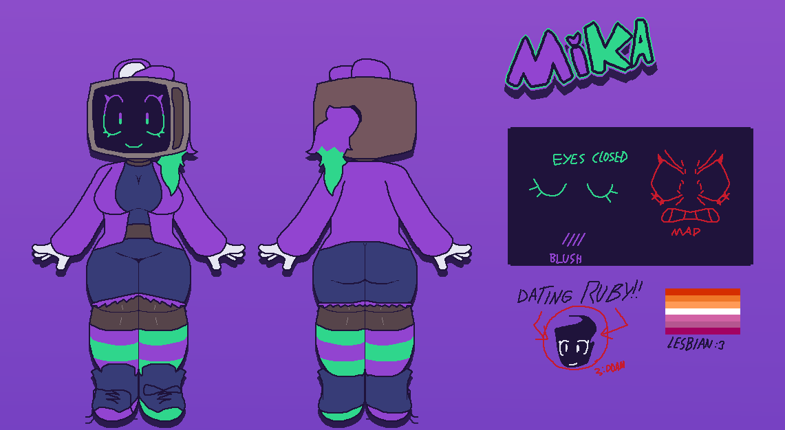New Mika reference sheet | Fandom