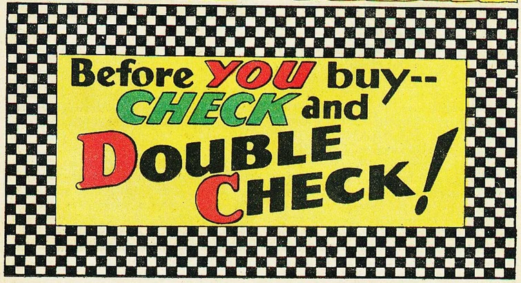 DC Silver Age GO GO Checks. Just for show? | Fandom