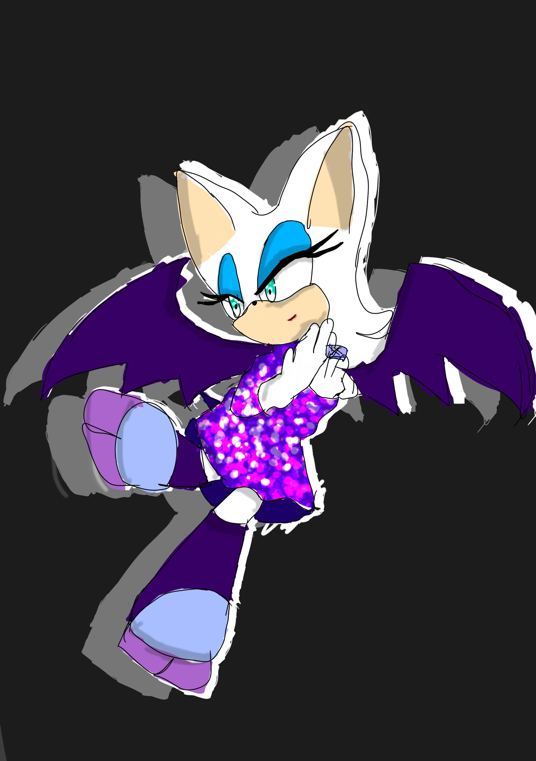 Let Rouge bling 💍💎 (by me) | Fandom