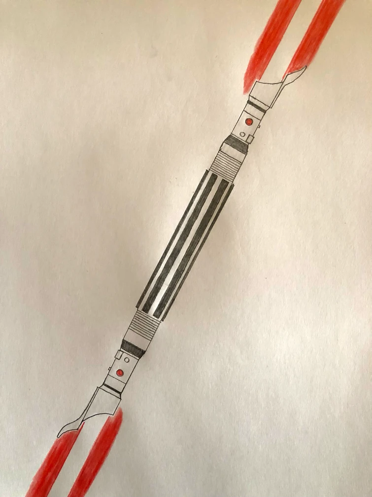 🎨 {TCW} My Drawing of Savage Oppress’ Lightsaber | Fandom