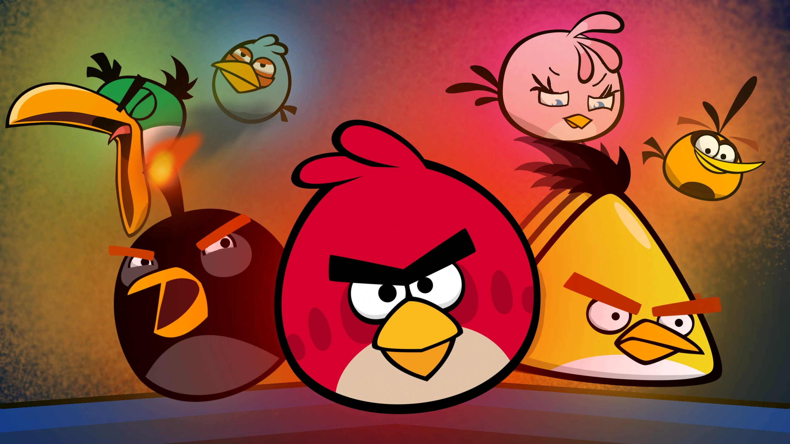 Rainbow Colored Birds ready to kick some tail | Fandom