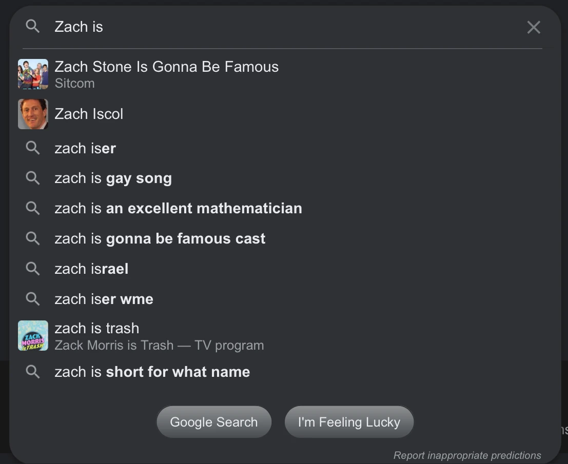 Zach is | Fandom