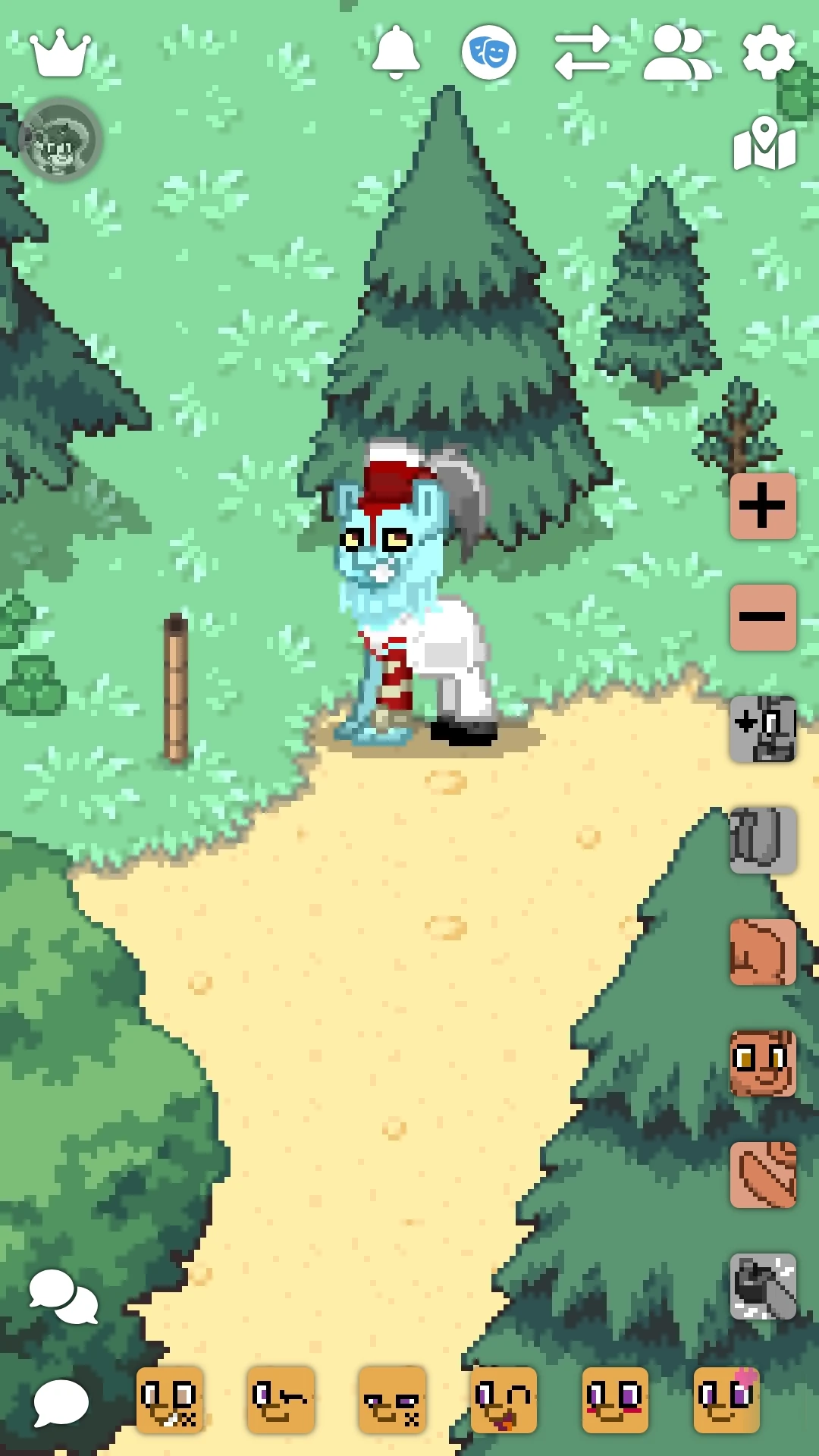 Ken the butcher and Melancholy hill Pony Town version | Fandom