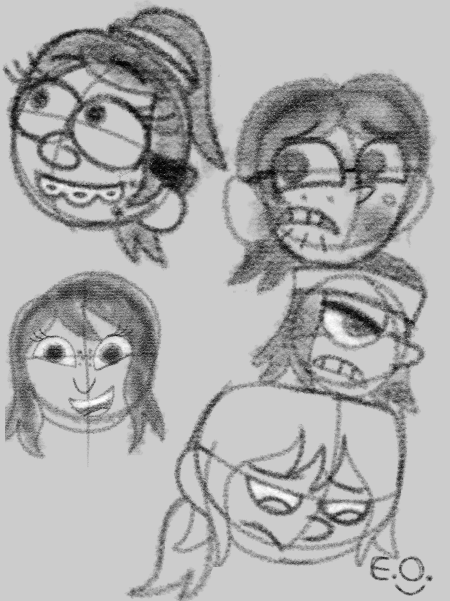 Practicing different face angles and expressions with the TDI cast | Fandom