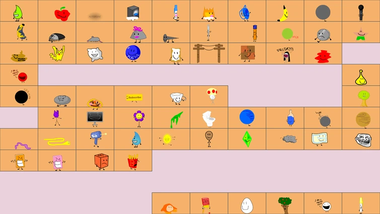 BFDI Recommended Characters VV 14 (VTE) | Fandom
