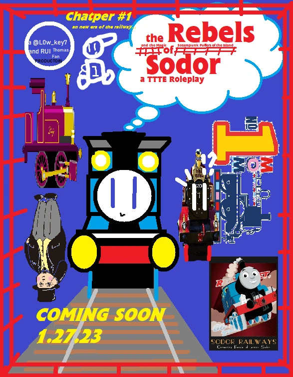 The Rebels and the Magic Steampunk Puffers of the Island of Sodor (a ...