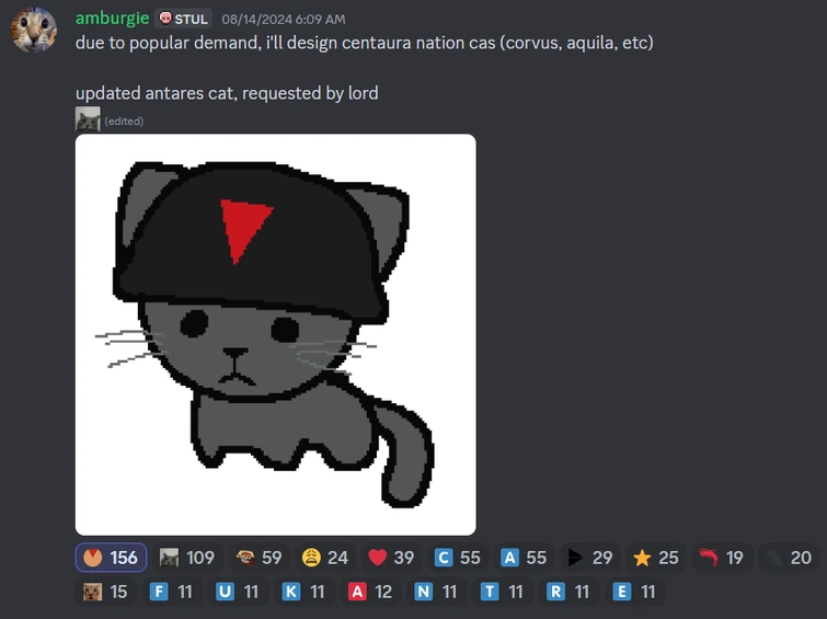 Update: Who here would spend 30 dollars to buy a Centaura cat plushie ...